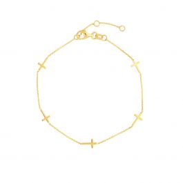 Mini Cross Bracelet