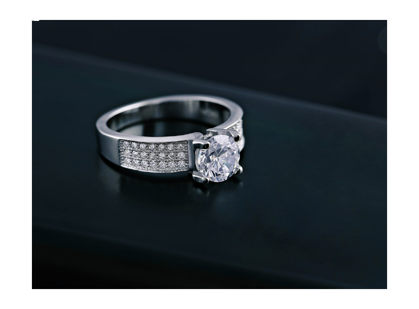 The Most Dazzling Diamond Engagement Rings with Pavé Settings